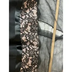 Lee Claire | Dresses | Vtg 5s Cocktail Dress Black Crepe Lace Illusion ...